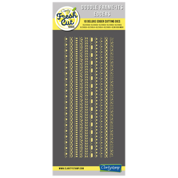 Doodle Frame-Its Edgers Die Set – Claritystamp