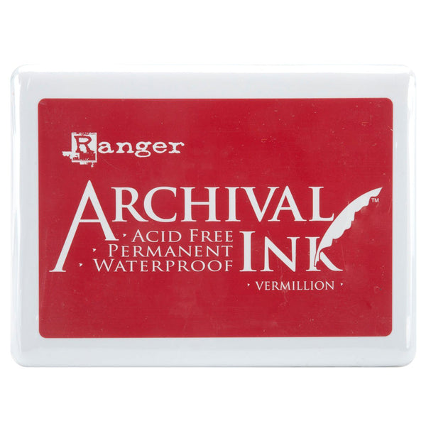 Archival Ink Pad - Vermillion – Claritystamp