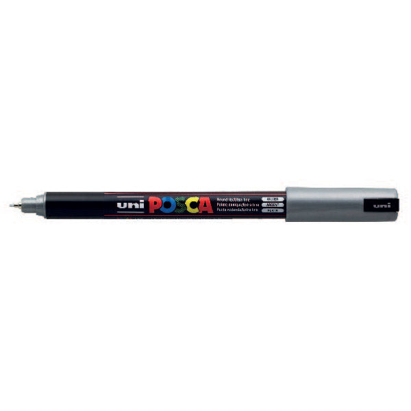 Silver - Uni Posca Marker Pen - PC-1MR - Ultra Fine – Claritystamp