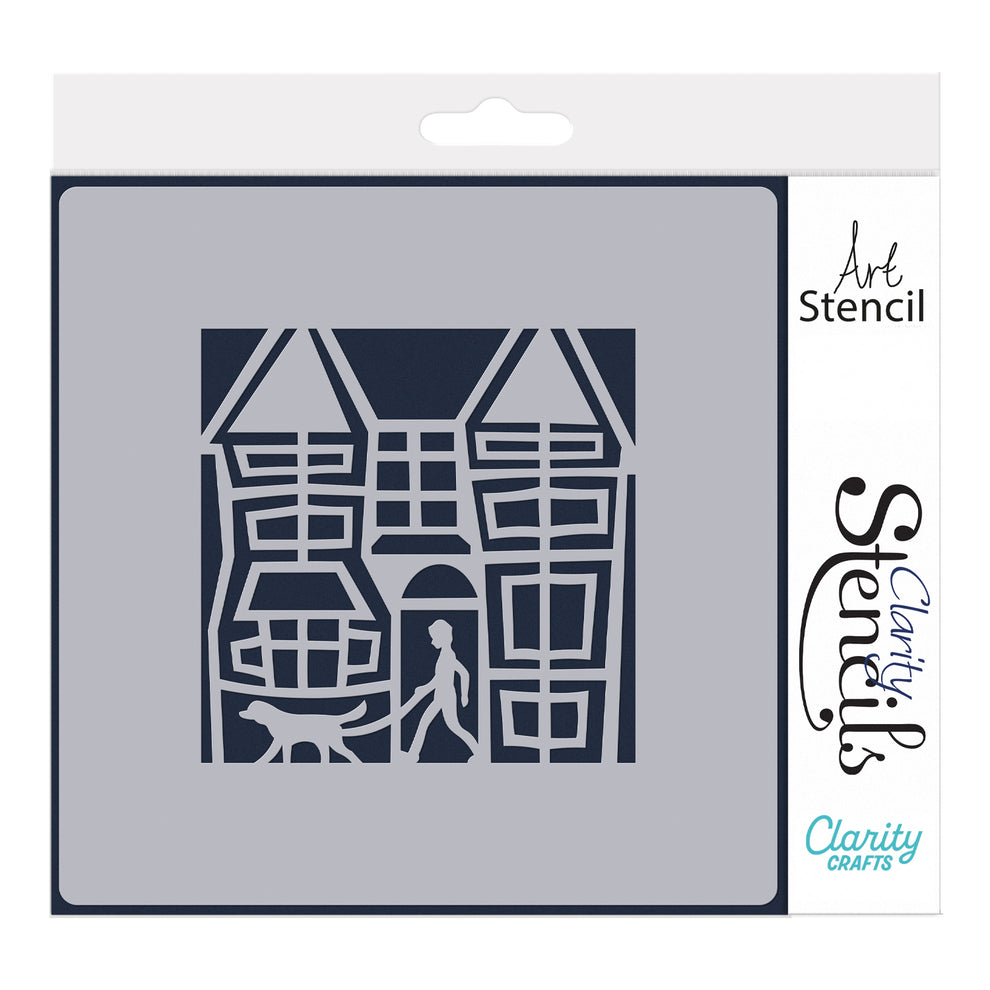 My Best Friend 7" x 7" Stencil – Clarity Crafts