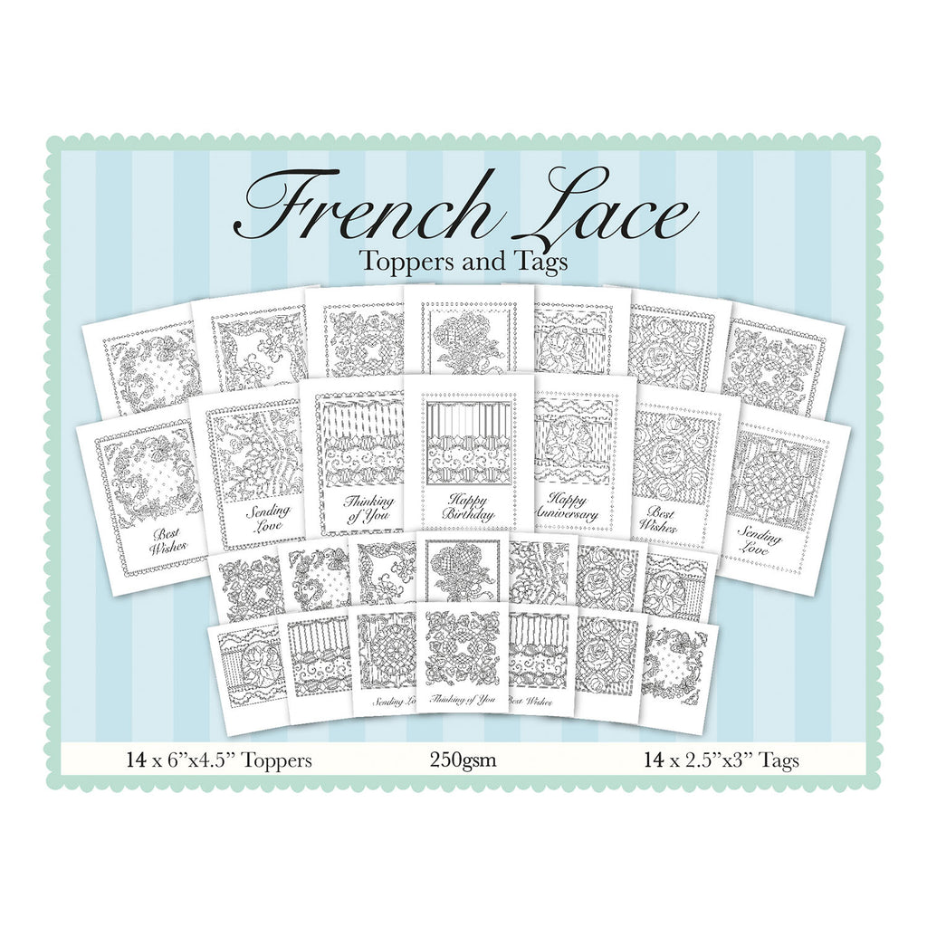 French Lace Toppers & Tags – Claritystamp