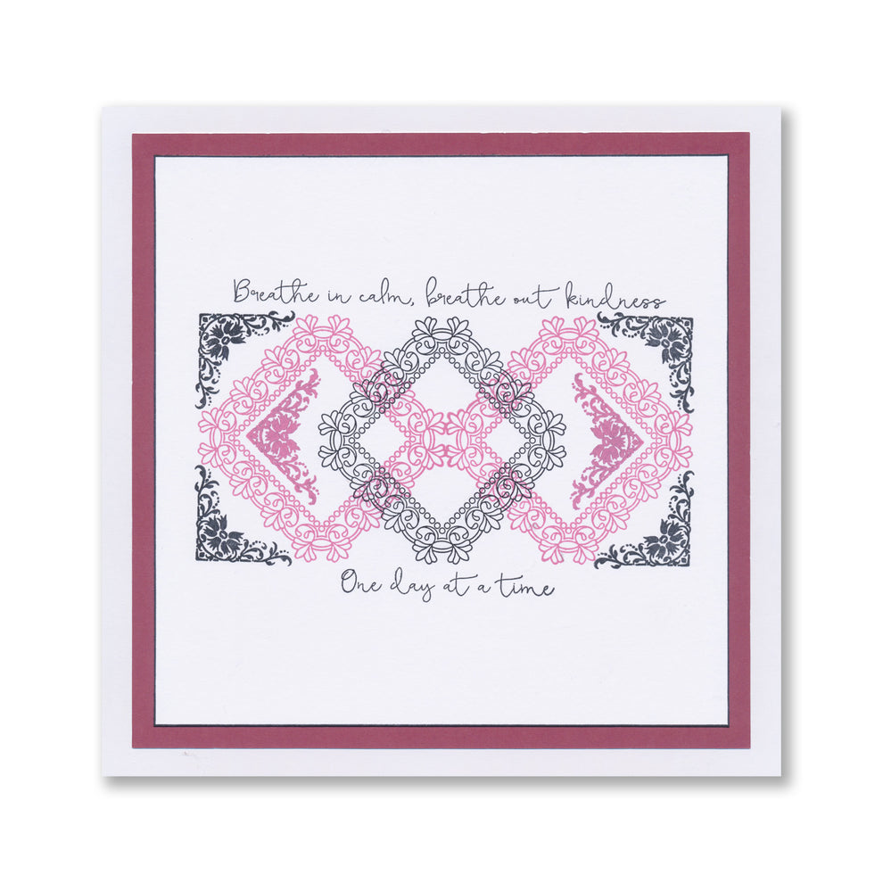 Art Deco Square Frames & Large Framework Squares Stamp & Stencil Duo ...