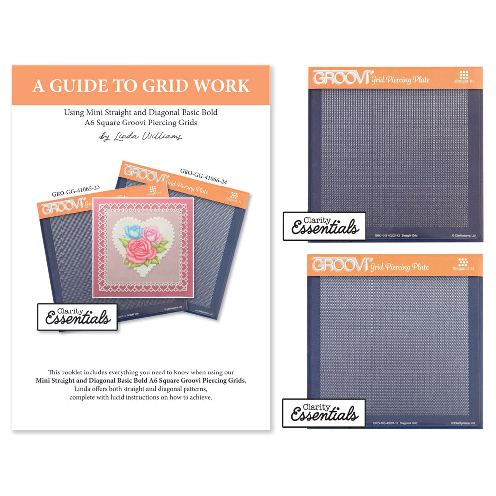 A Guide to Grid Work by Linda Williams & Mini Straight & Diagonal Basi ...