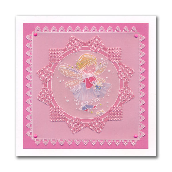 Pearl - Christmas Poppet A6 Square Groovi Plate – Claritystamp