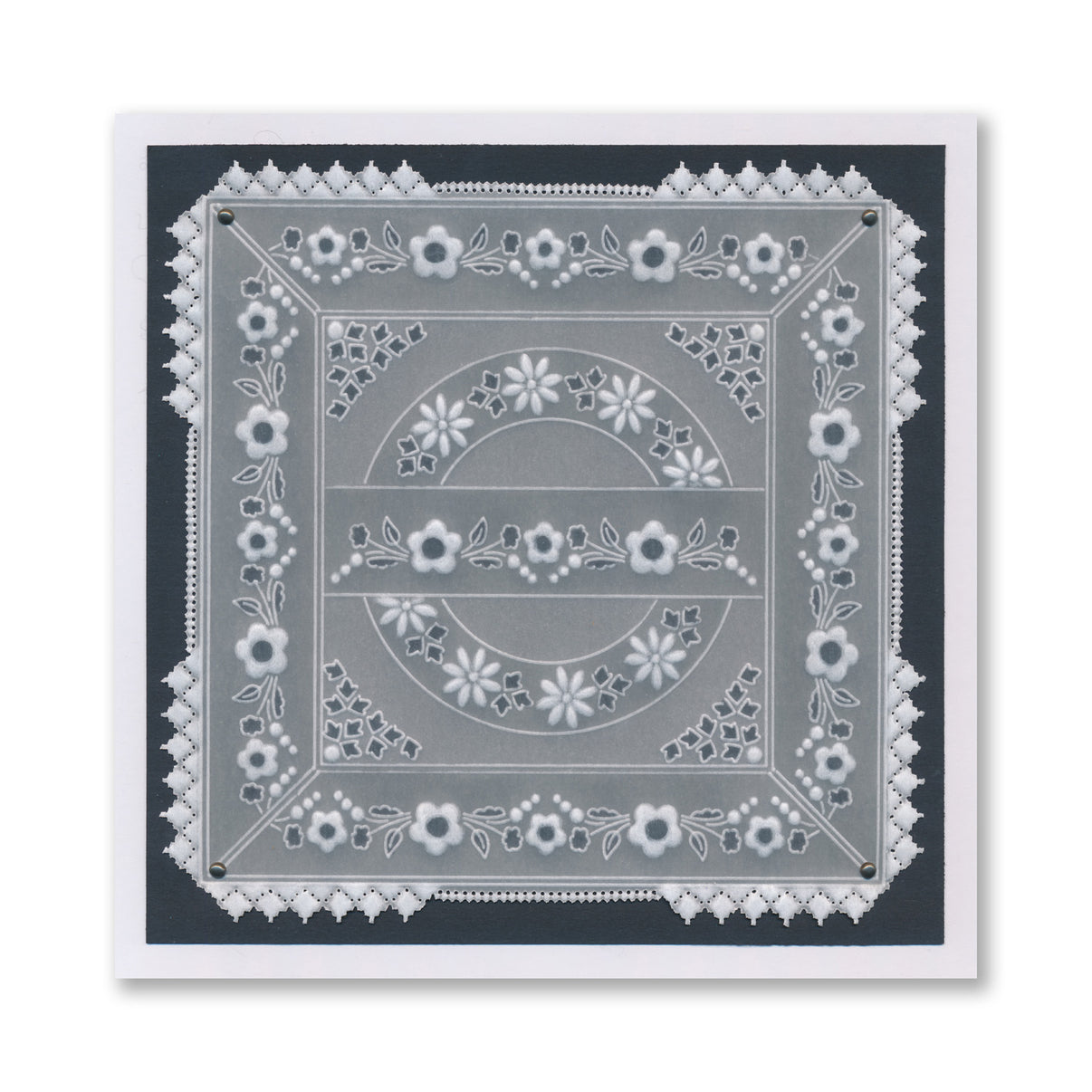 Tina's Hello Rosie Doodles All in One A5 Square Groovi Plate – Clarity ...