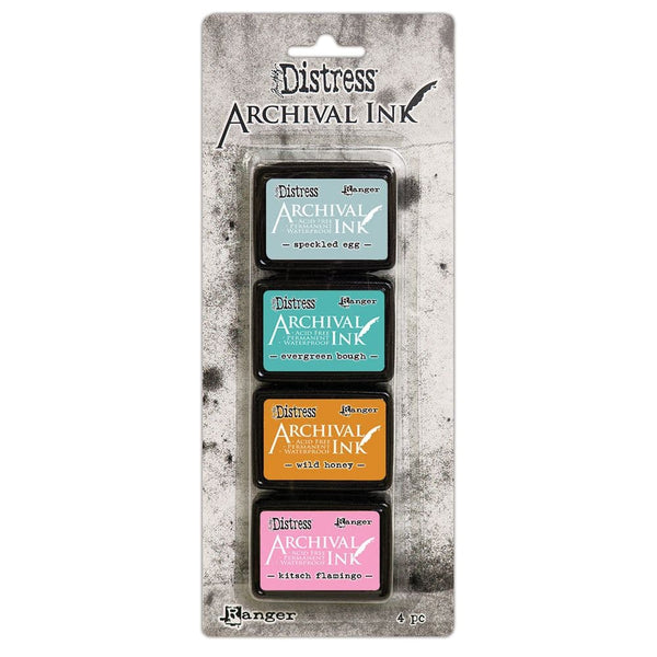 Mini Distress Archival Ink Pads Kit 4 - Speckled Egg (PRE ORDER ...
