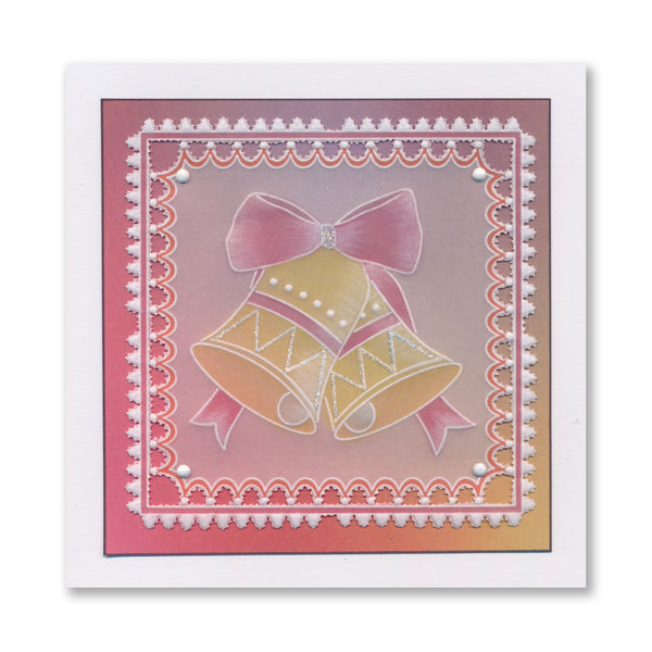 Jazz's Festive Sampler A4 Groovi Plate – Clarity Crafts