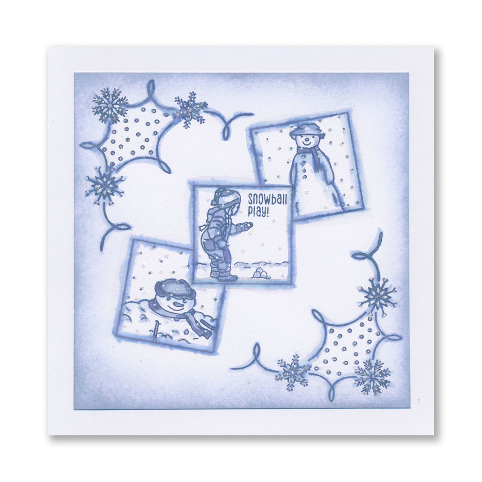 Jayne's Winter Scenes Christmas Sampler A4 Stamp Set – Clarity Crafts