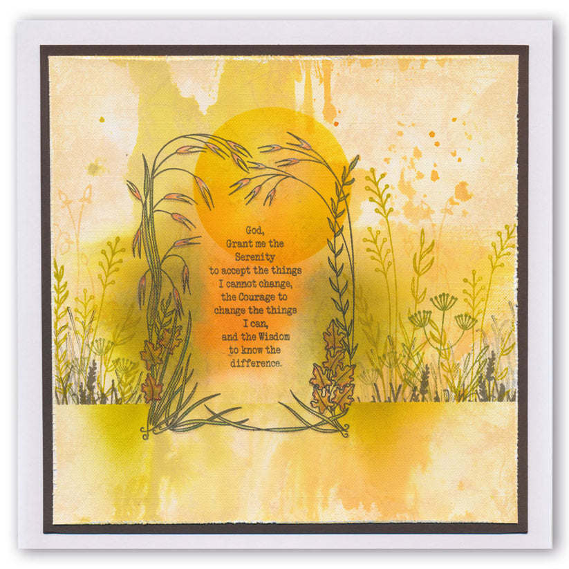Poetry Set 1 - Serenity A6 Stamp Trio – Clarity Crafts
