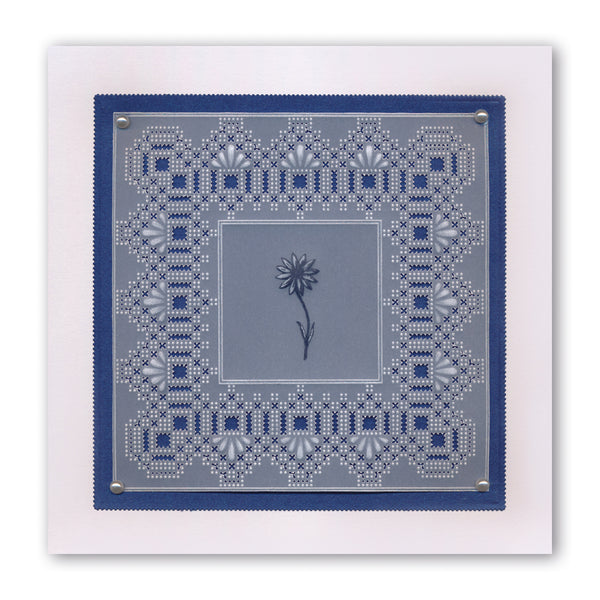 Queen Anne Lace Duet A5 Square Groovi Piercing Grid (Straight ...