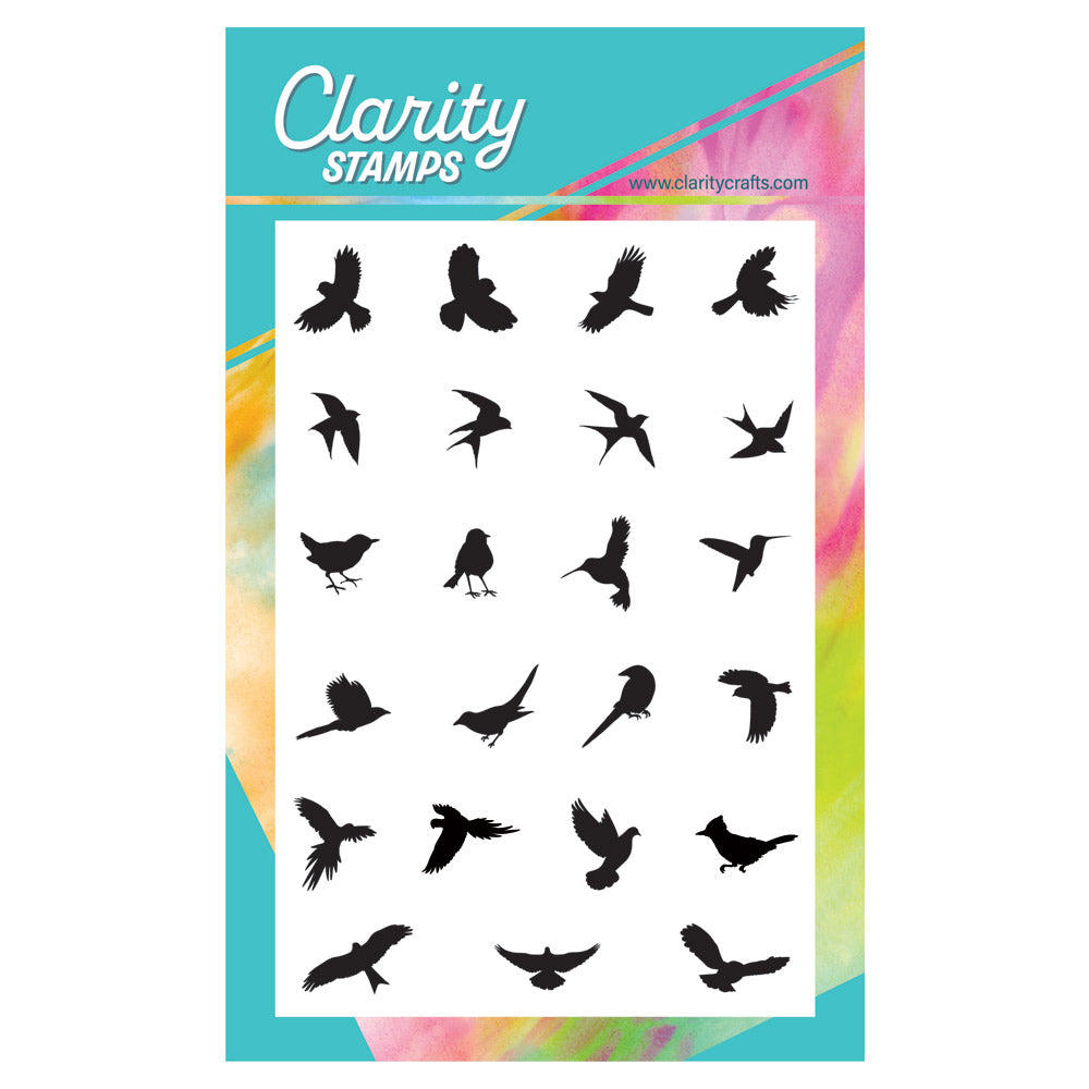 Stamp Pen Birds A6 Stamp Set – Claritystamp