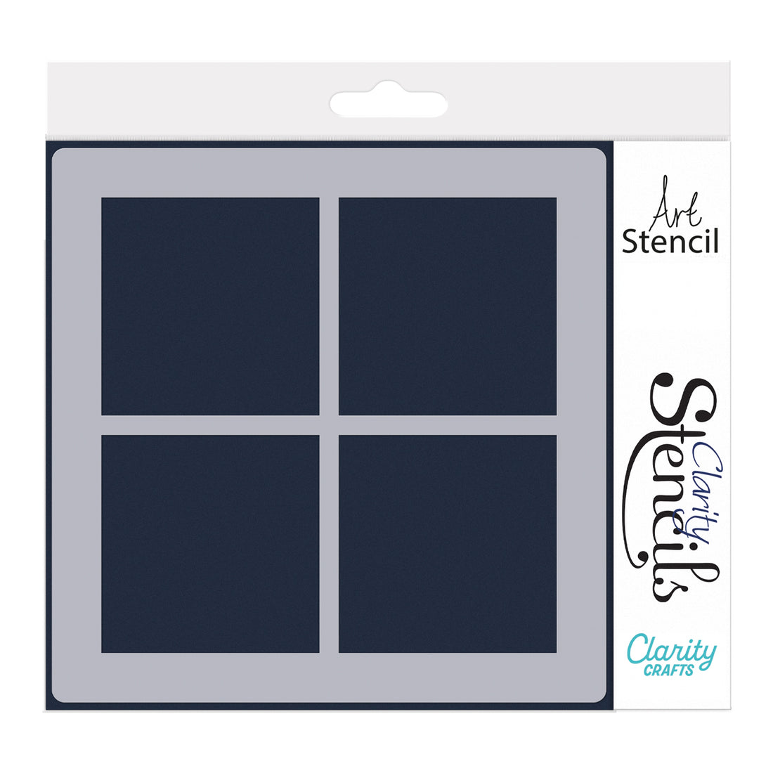 Large Framework Squares 7" x 7" Stencil – Clarity Crafts