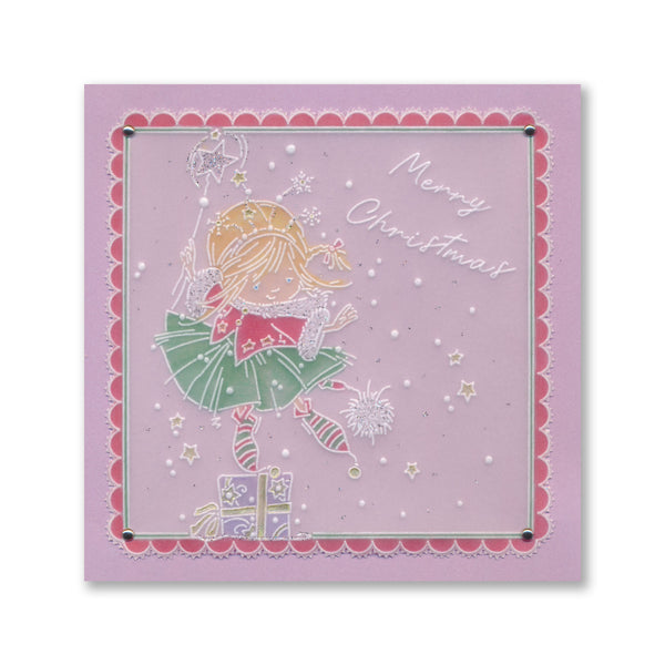 Maya - Sprite Poppet A6 Square Groovi Plate – Clarity Crafts