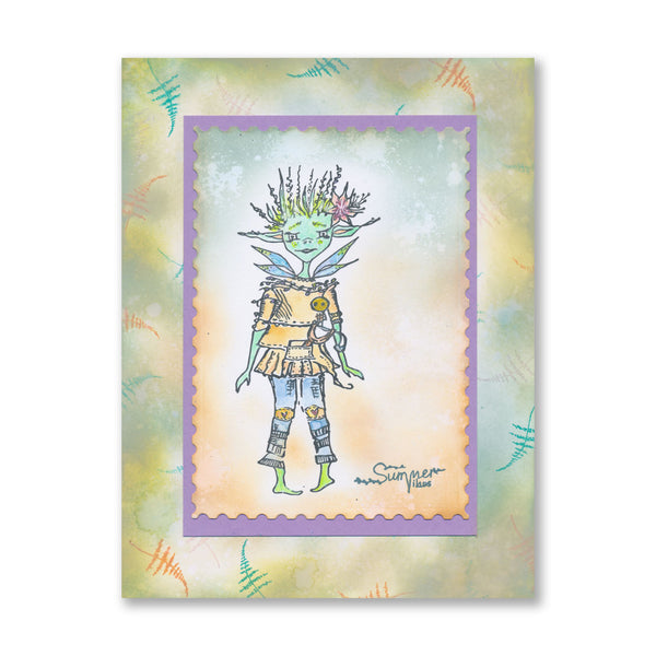 Pixie Meadow - Pixie Alfie A6 Stamptagious Stamp Set – Claritystamp
