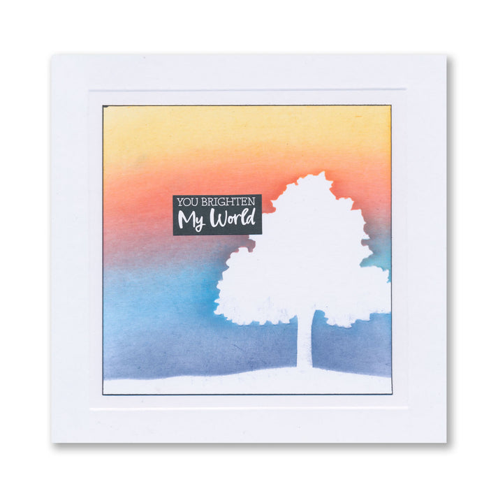 Treescape Overlay Complete A5 Stencil Collection – Clarity Crafts