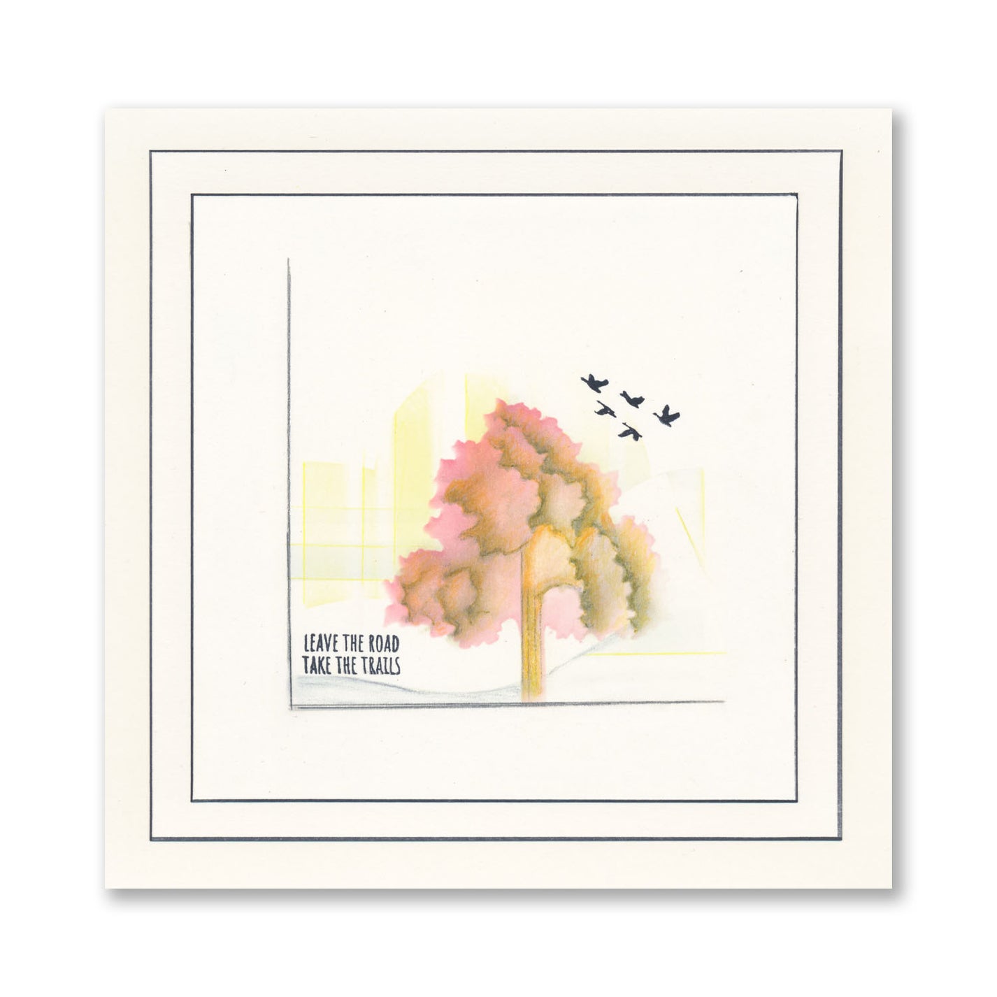 Treescape Overlay Complete A5 Stencil Collection – Clarity Crafts