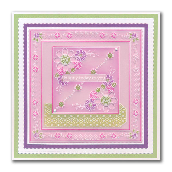 Tina's Layering Plate Mate for A6 Square Plates Complete Collection wi ...