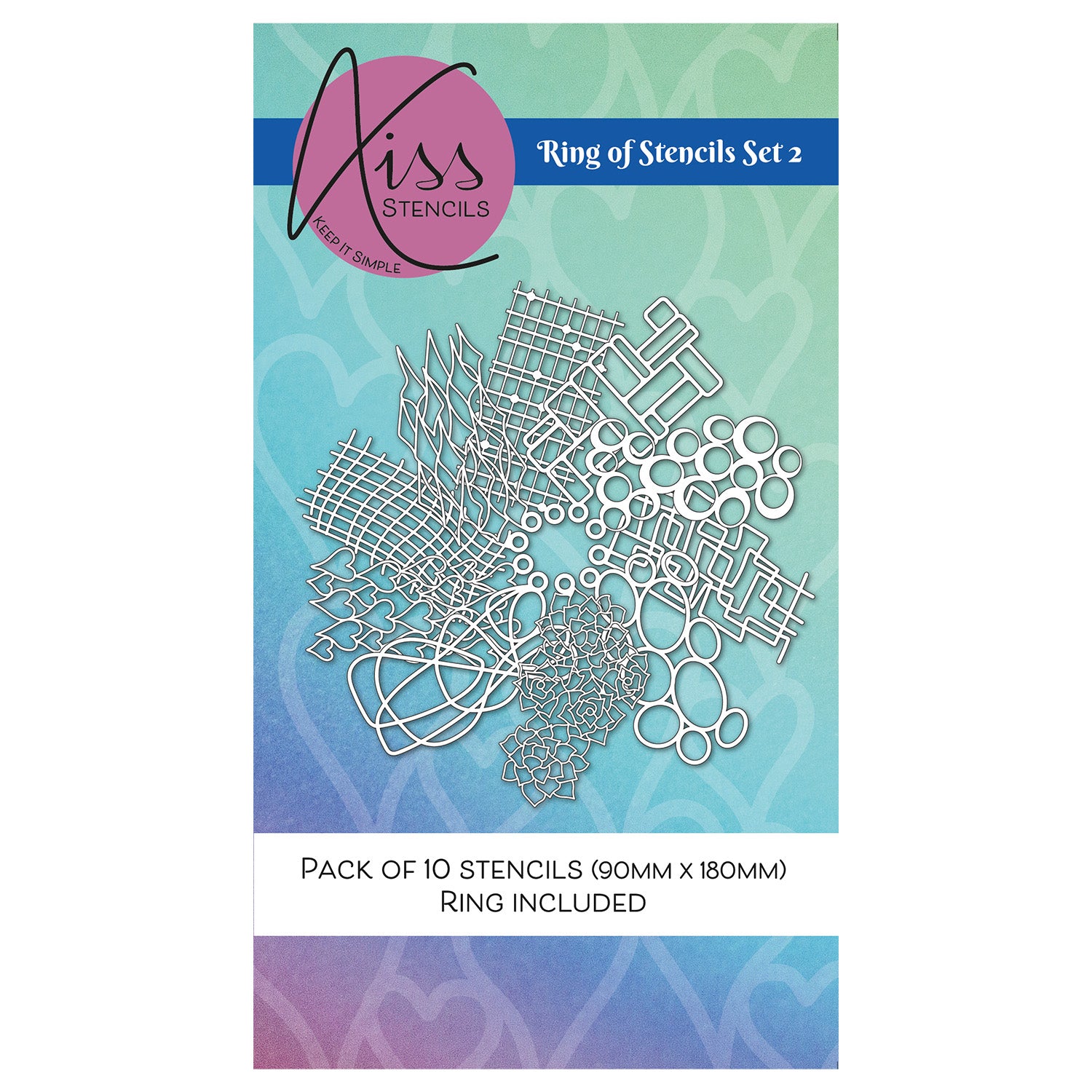 KISS Ring of Stencils Set 2 – Clarity Crafts
