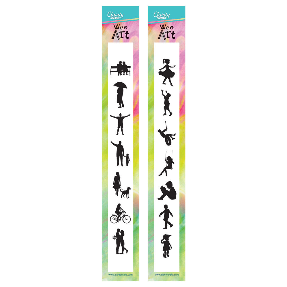 Wee Folk 1 & 2 Stamp Duo – Claritystamp