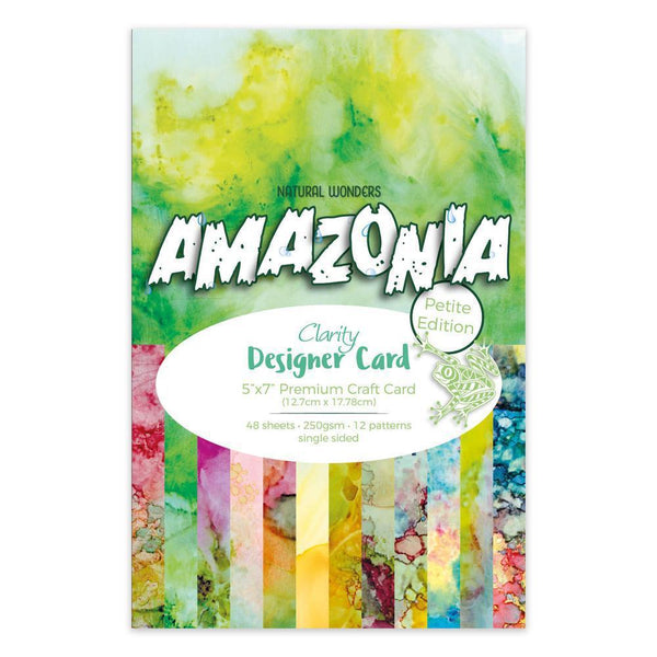 Amazonia Designer Card Pack 5" x 7" - Petite Edition – Claritystamp