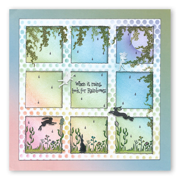 Framework Squares 7" x 7" Stencil – Claritystamp