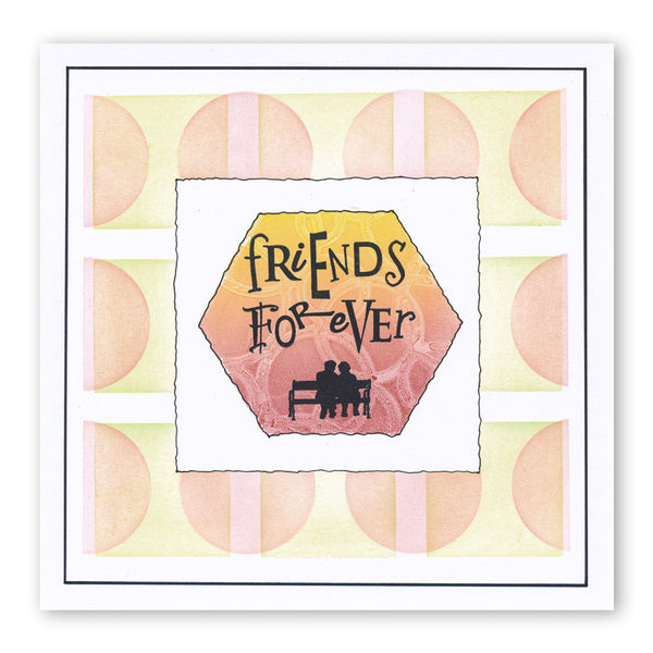 Framework Circles 7" x 7" Stencil – Claritystamp