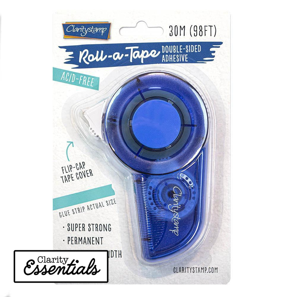 Roll-a-Tape Super Strong Permanent Glue Tape Runner – Claritystamp