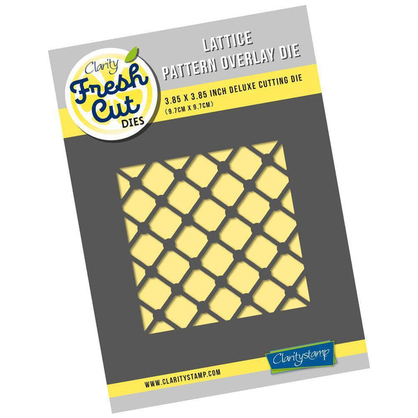 Lattice Pattern Overlay - Aperture Clarity Fresh Cut Die – Claritystamp