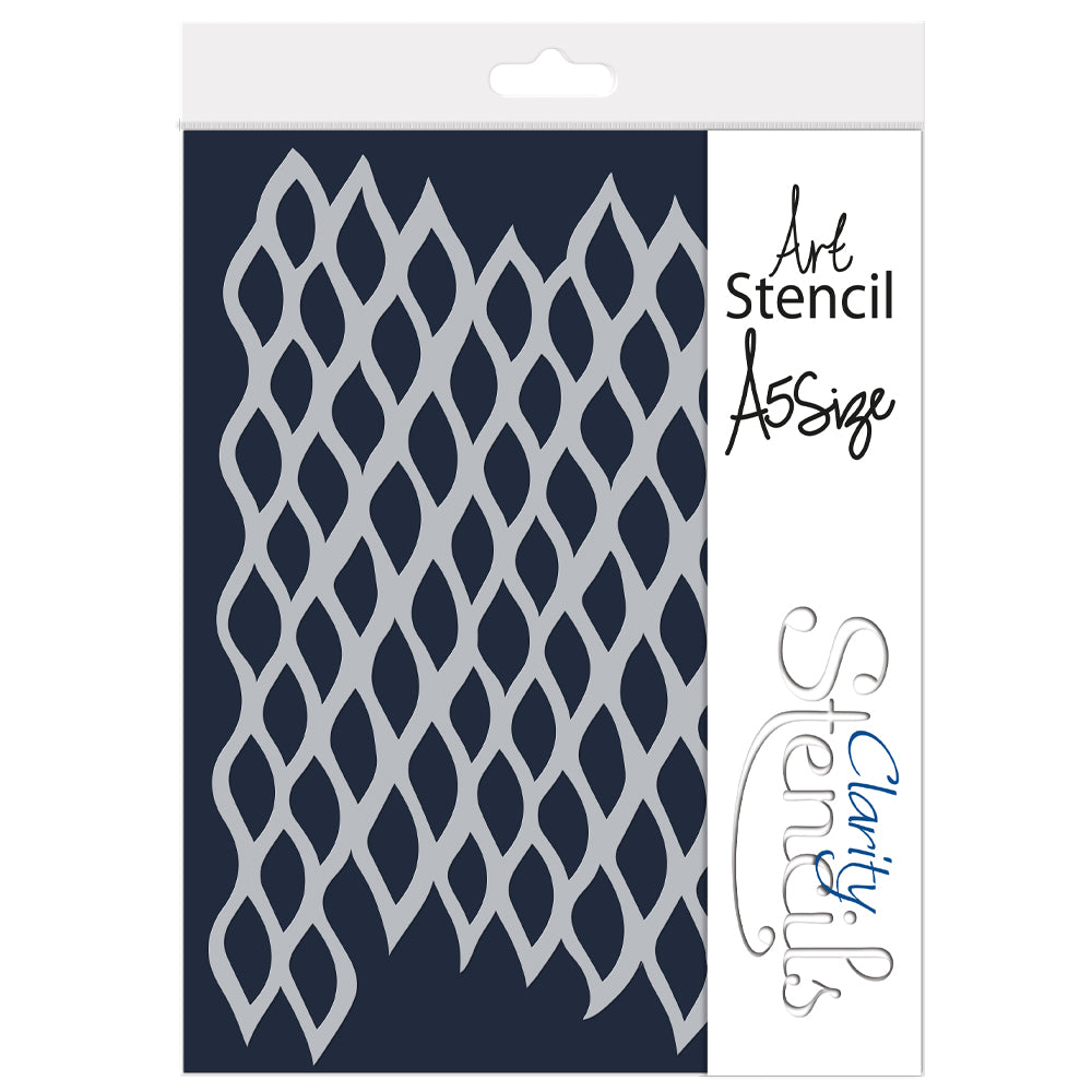 Sam's Netting A5 Frameless Stencil – Clarity Crafts