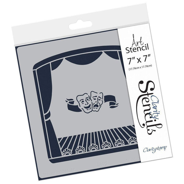 Stage 7" x 7" Stencil – Claritystamp