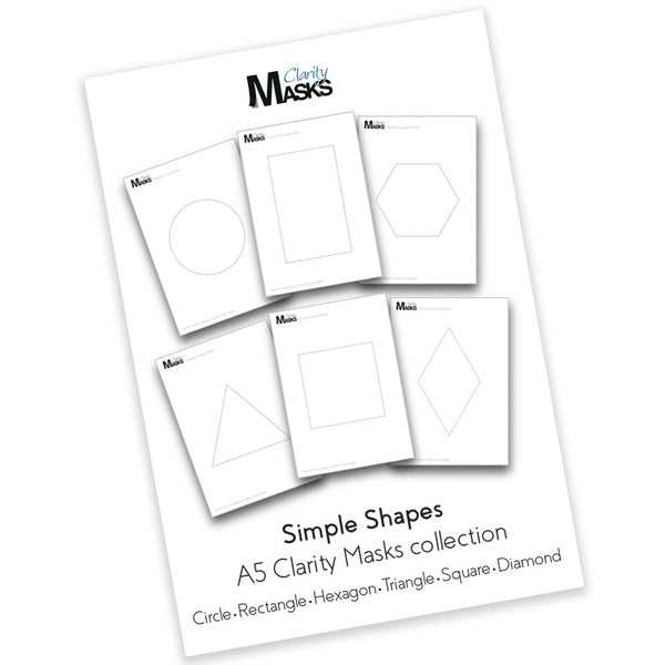 Simple Shapes Aperture Mask Set – Claritystamp