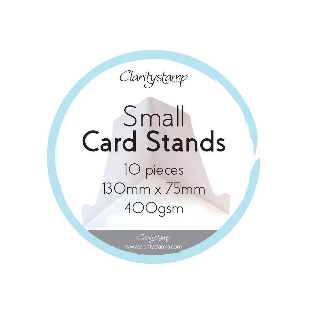 Small Card Stands (Pack of 10) – Clarity Crafts