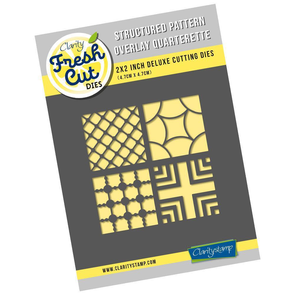 Structured Pattern Overlay Quarterette - Aperture Clarity Fresh Cut Di ...