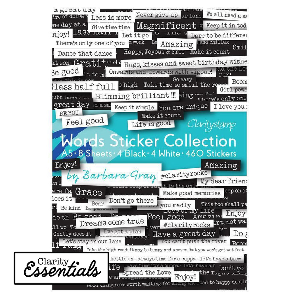 Barbara's Words Sticker Collection – Clarity Crafts