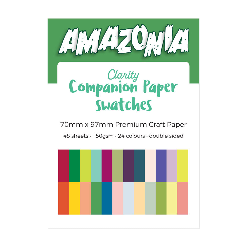 Amazonia Companion Paper Swatches – Claritystamp