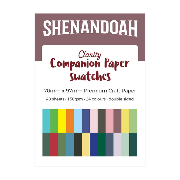 Shenandoah Companion Paper Swatches – Claritystamp